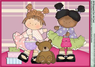 'all Shopped Out' A4 Card - CUP42569_172 | Craftsuprint