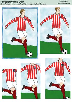Footballer Pyramid Sheet - CUP67864_172 | Craftsuprint