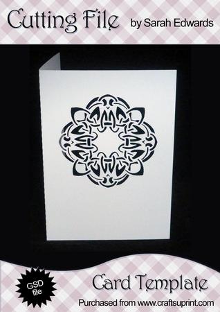 Celtic Card Template 5 - CUP702657_172 | Craftsuprint