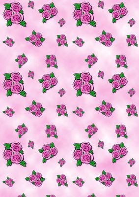 Pink Roses Background - CUP79635_172 | Craftsuprint