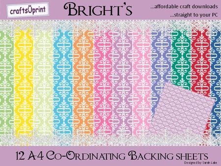 Fancy Bracket 'brights' - CUP232866_27 | Craftsuprint