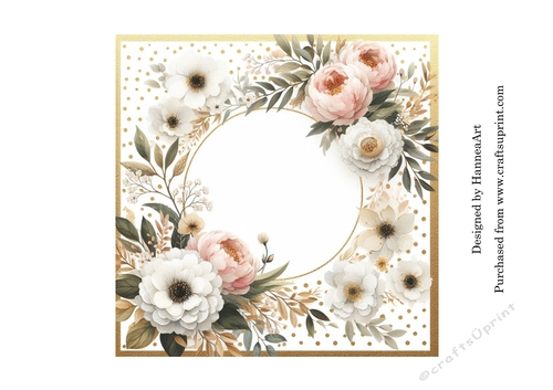 Gold background PU/CU - CUP1295381_73451 | Craftsuprint