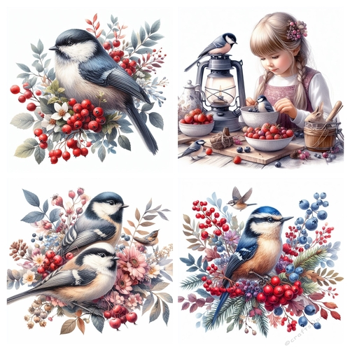 Bird card fronts - CUP1295703_73451 | Craftsuprint