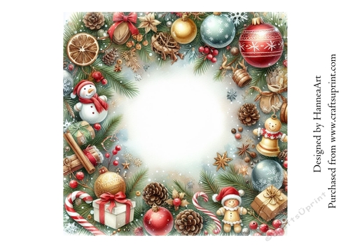 Christmas backgrounds, toppers - CUP1296071_73451 | Craftsuprint