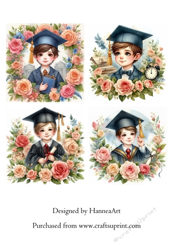 Graduation backgrounds, toppers - CUP1296078_73451 | Craftsuprint