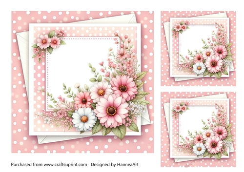 Floral topper - CUP1297495_73451 | Craftsuprint