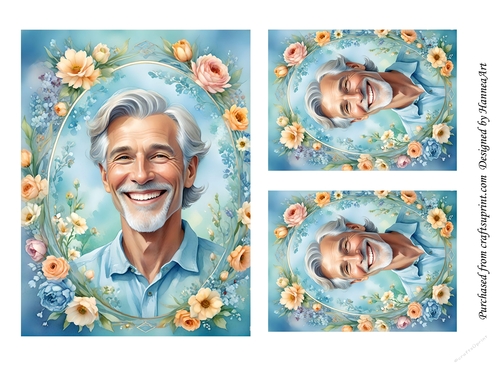 Man topper - CUP1297902_73451 | Craftsuprint