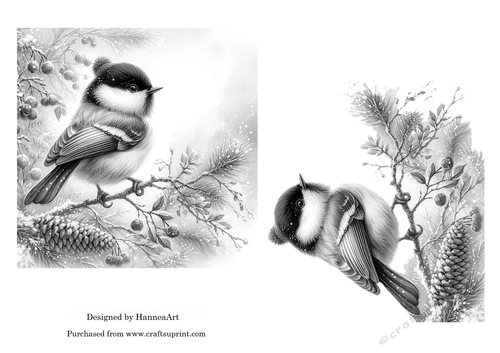 Digital stamp bird - CUP1302588_73451 | Craftsuprint