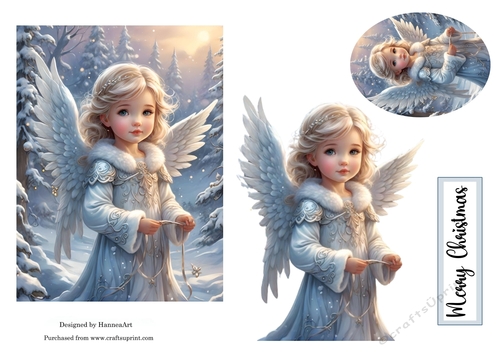 Christmas card topper - CUP1304753_73451 | Craftsuprint