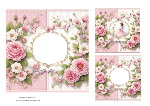 Floral insert - CUP1306406_73451 | Craftsuprint