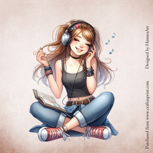 Girl clipart - CUP1314447_73451 | Craftsuprint