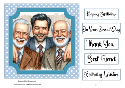 Men topper - CUP1326597_73451 | Craftsuprint