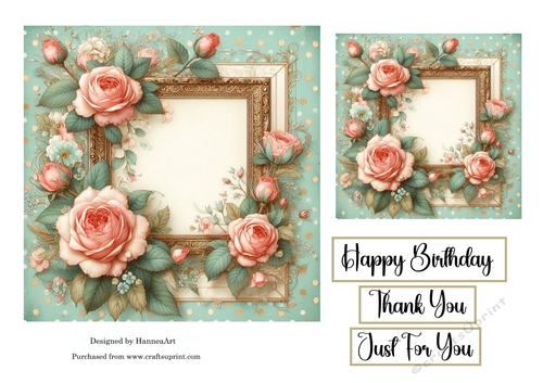 Floral topper - CUP1327827_73451 | Craftsuprint