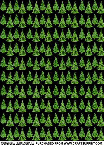 Christmas Tree Backing Paper - CUP726395_71176 | Craftsuprint