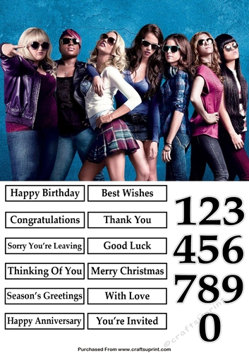 Pitch Perfect Quick Card - CUP845568_82225 | Craftsuprint