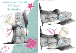 Tatty Teddy Congratulations Graduation Card 2 - Photo by Linda Short