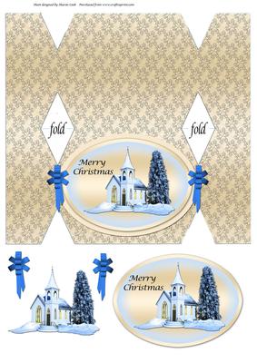 Church Cracker Card - CUP361554_1779 | Craftsuprint