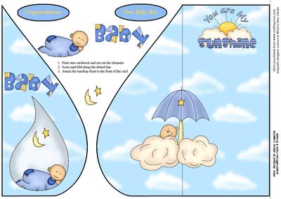 New Baby Boy Tear Drop Sheet - CUP106989_640 | Craftsuprint