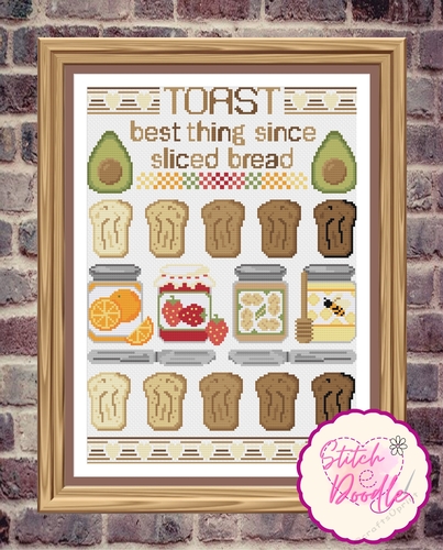 Toast Sampler. Counted Cross Stitch. - CUP1239022_1834 | Craftsuprint