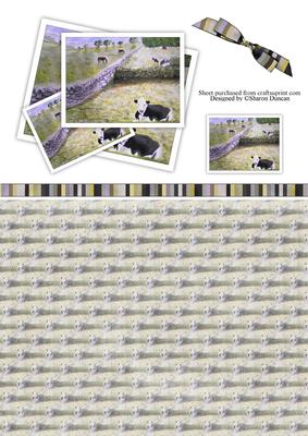 Chewing the Cud Topper and Paper - CUP370855_1834 | Craftsuprint