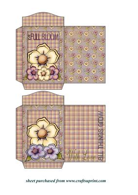2 in Full Bloom Seed Packets 1 - CUP194556_539 | Craftsuprint