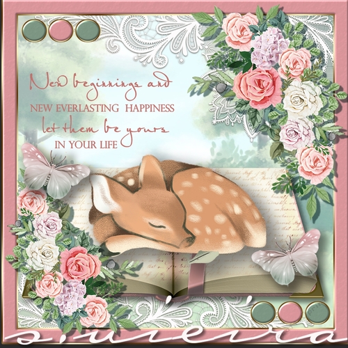Easter Deer 1 - CUP1028115_2357 | Craftsuprint
