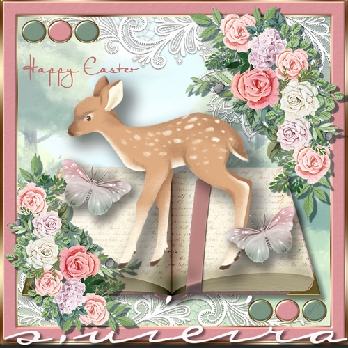 Easter Deer 3 - CUP1028117_2357 | Craftsuprint
