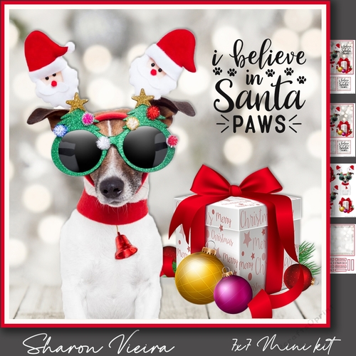 Santa Paws - CUP1164232_2357 | Craftsuprint