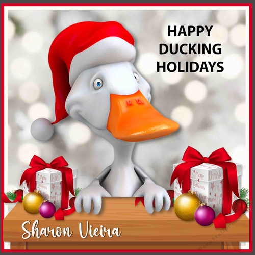 Happy Ducking Holidays - CUP1170055_2357 | Craftsuprint