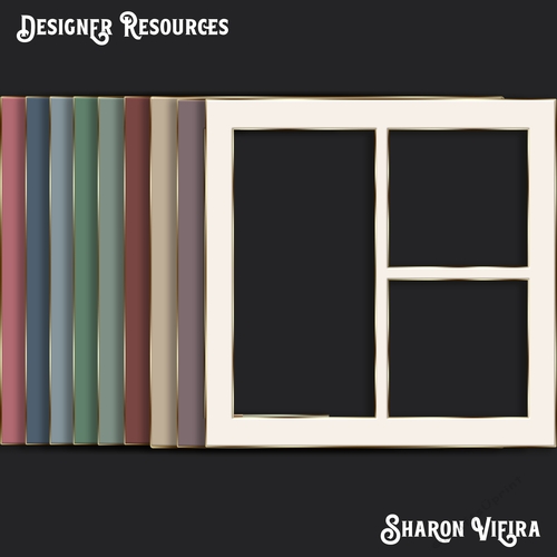 Earth Tones Series frames 1 - CUP1192308_2357 | Craftsuprint