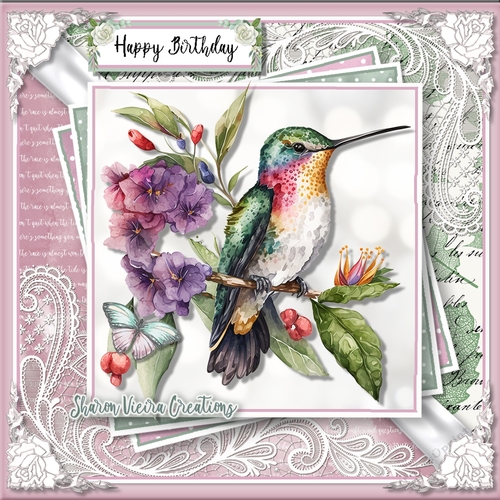 Just a beautiful Hummingbird KIT- three - CUP1205275_2357 | Craftsuprint