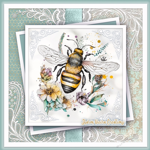 Birthday Bee Complete mini kit 3 - CUP1214228_2357 | Craftsuprint