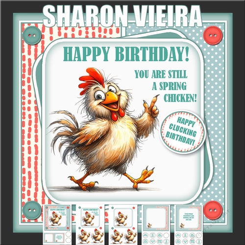 Spring Chicken - CUP1298783_2357 | Craftsuprint