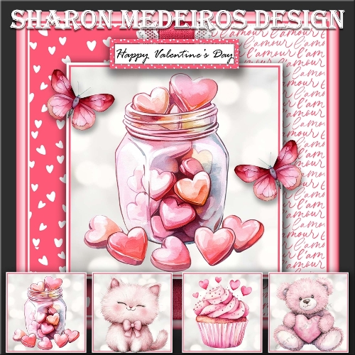 Valentine Topper Kit 2 - CUP1358215_2357 | Craftsuprint