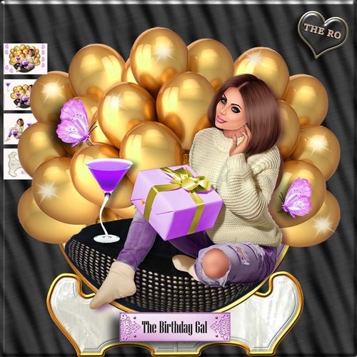 The Birthday Gal 3 - CUP860863_2357 | Craftsuprint