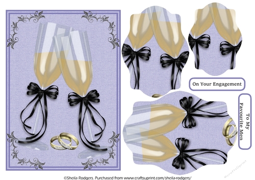 ENGAGEMENT CONGRATULATIONS - MEN - CUP1062845_66 | Craftsuprint