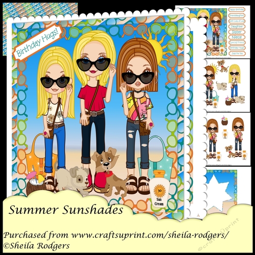 SUMMER SUNSHADES - CUP1072761_66 | Craftsuprint