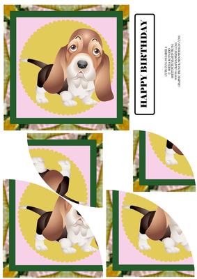 Cute Dog Number 6 - CUP124137_66 | Craftsuprint