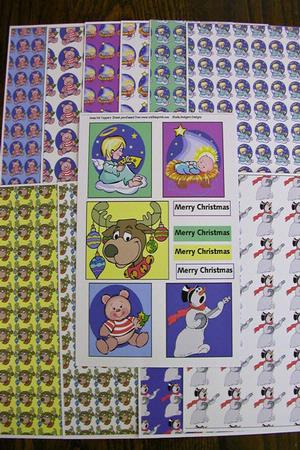 Christmas Backing Papers and Toppers Kit - CUP16299_66 | Craftsuprint