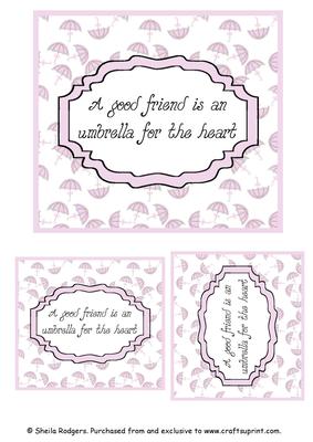 Friendship Toppers 8 - CUP336314_66 | Craftsuprint