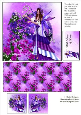 Florabel - Exploding Card - CUP344851_66 | Craftsuprint