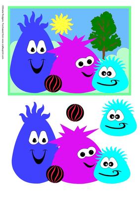 The Blobbles Have a Ball - CUP429481_66 | Craftsuprint