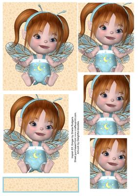 Impish Elf, Ginger - CUP45386_66 | Craftsuprint