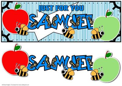 Just for You Cute Worms - Samuel - CUP567141_66 | Craftsuprint