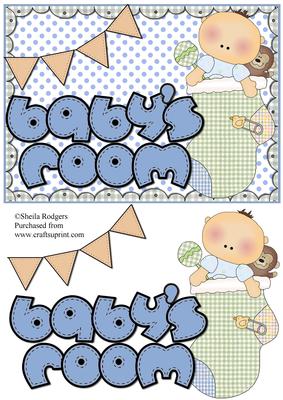 Babys Room Sign 5 - CUP568147_66 | Craftsuprint