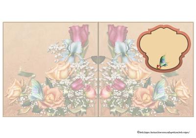 Garden Flowers Quick Card Insert - CUP666456_66 | Craftsuprint