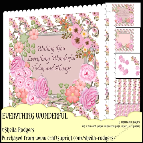 Everything Wonderful - CUP875824_66 | Craftsuprint