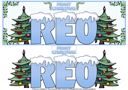SNOW CAPPED NAMES - REO - CUP925729_66 | Craftsuprint