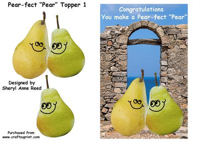 You Make a Pear-fect Pear with Decoupage - CUP651694_1740 | Craftsuprint