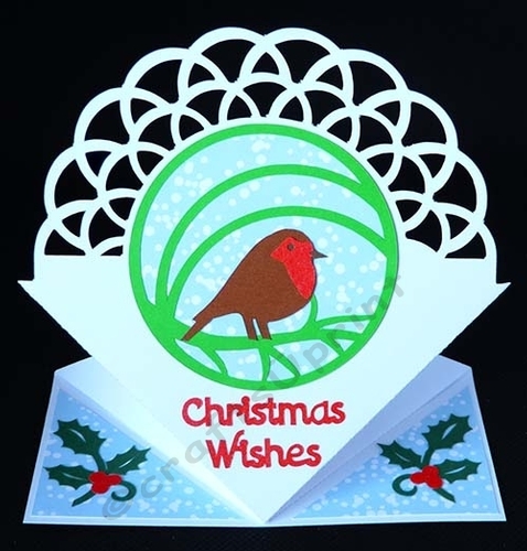 Robin Diamond Popup Card - CUP1073099_40382 | Craftsuprint